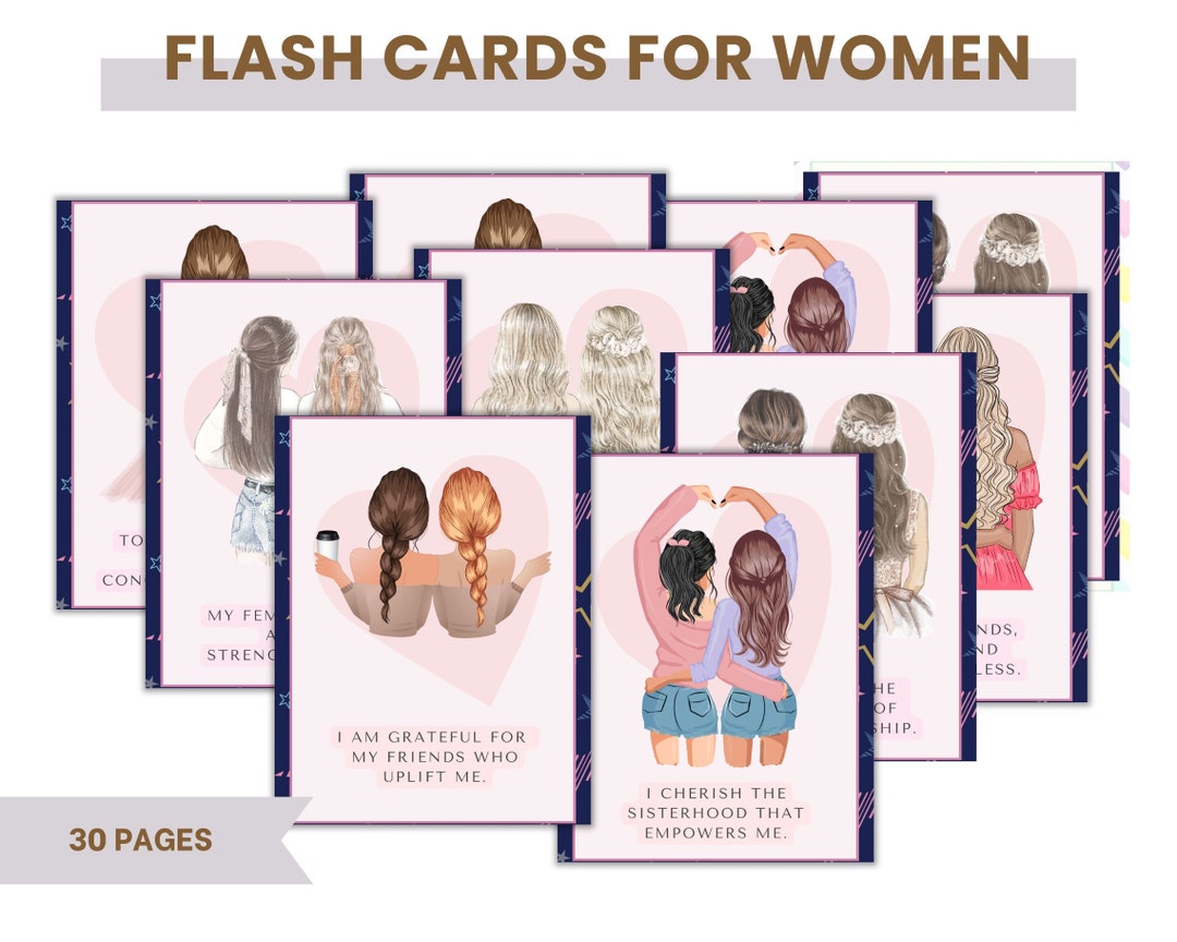 Celebrating Female Friendships Cards Friendship Cards Sisterhood Cards ...