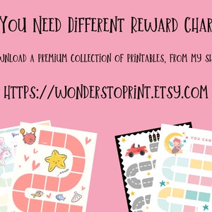 Fairy Reward Chart for Girls, Magical Behavior Chart, Daily Chore Chart ...