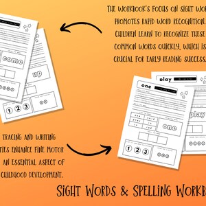 Printable Dolch Sight Word Worksheets for Pre-k & Kindergarten ...