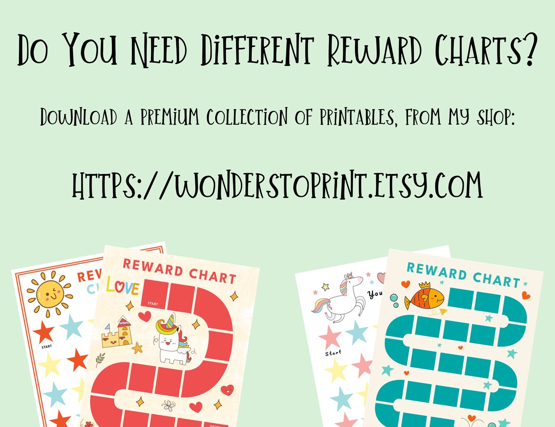Under the Sea Reward Chart for Kids, Printable Ocean Behavior Chart ...