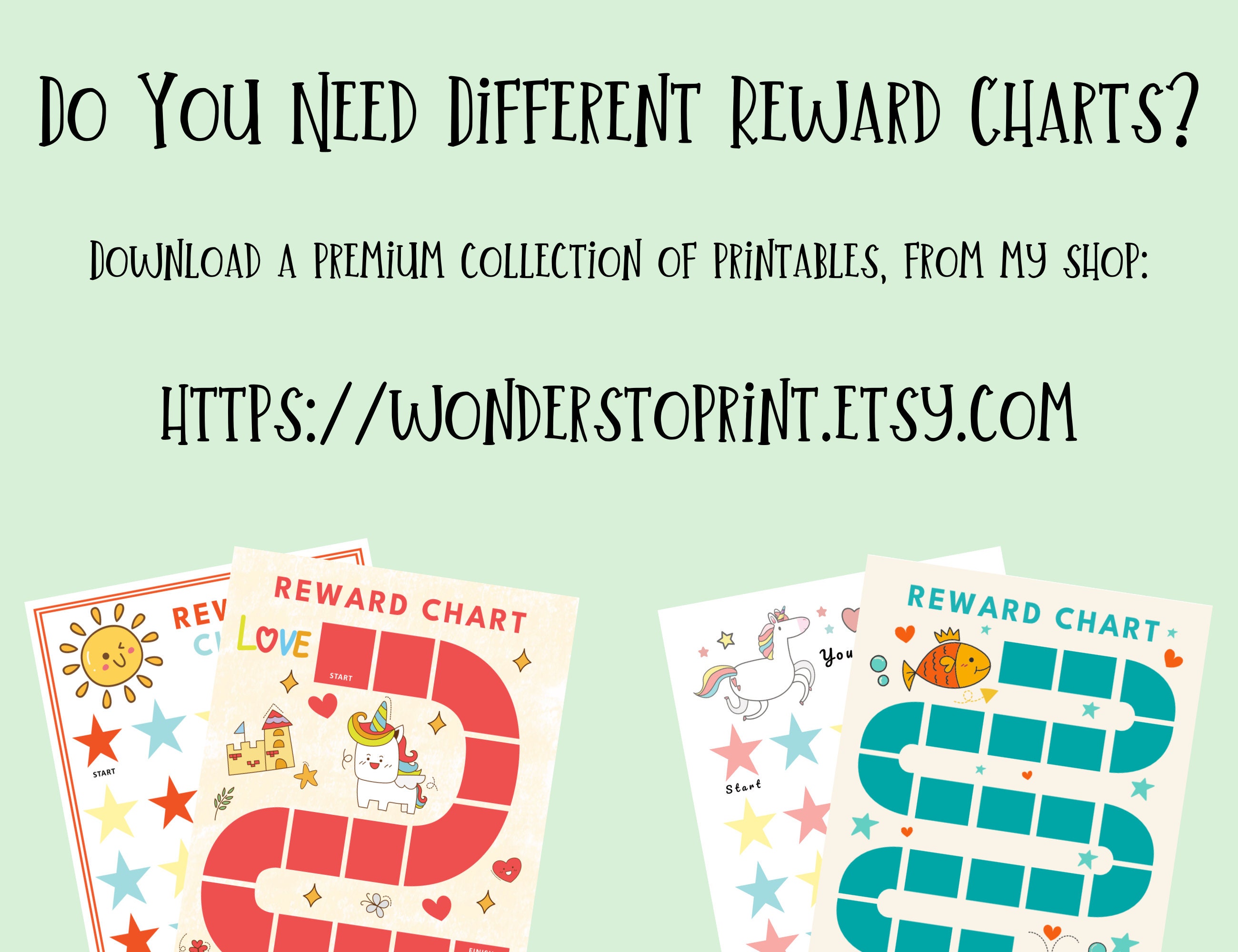 Under the Sea Reward Chart for Kids, Printable Ocean Behavior Chart ...