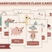 Barnyard Friends Flash Cards | Farm Animals Flash Cards | Preschool ...