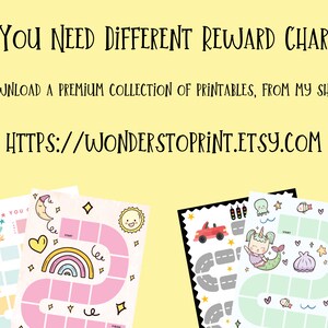 Sunshine Reward Chart for Kids, Printable Sun & Stars Behavior Chart ...