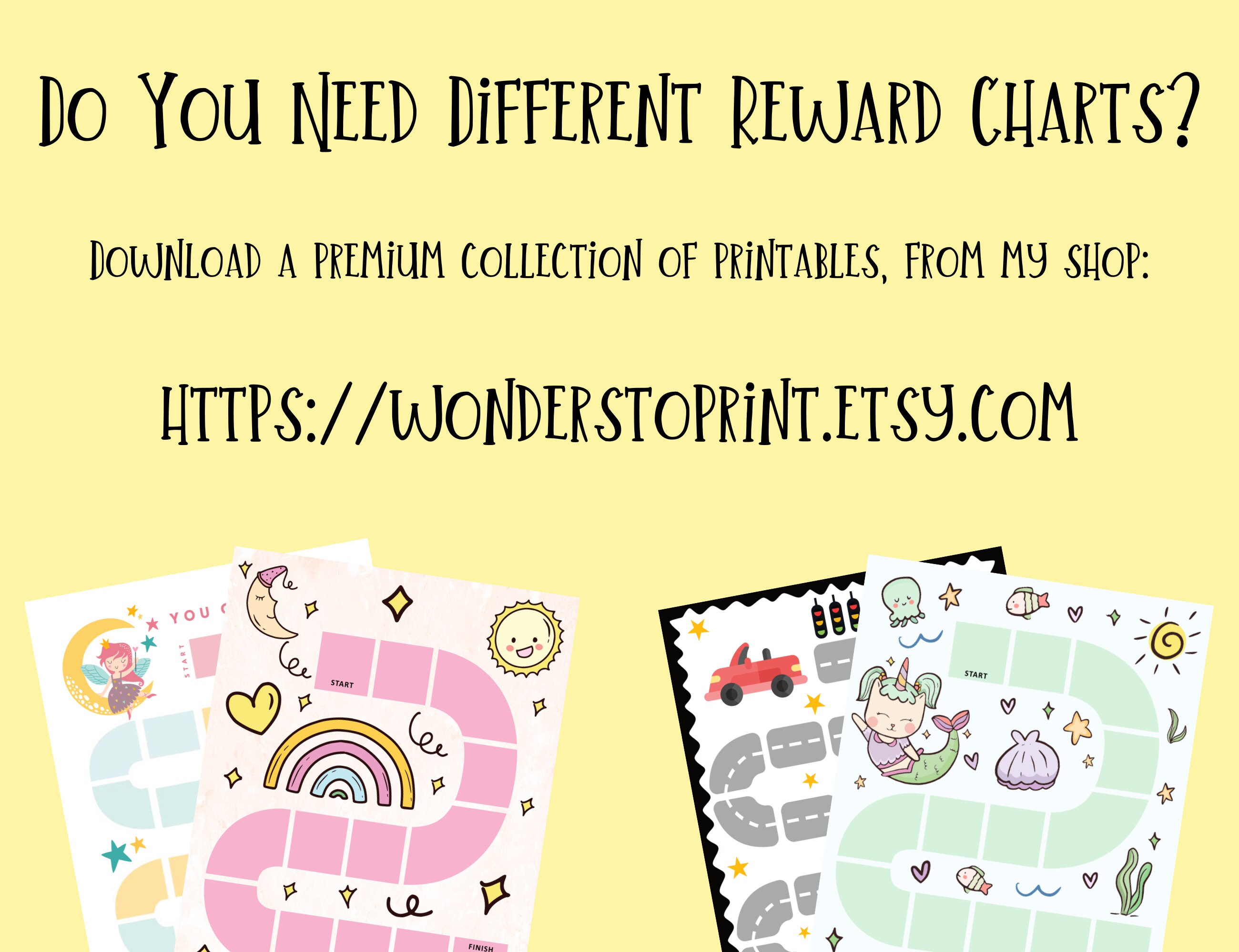 Sunshine Reward Chart for Kids, Printable Sun & Stars Behavior Chart ...