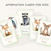 Woodland Animals Affirmation Cards | Positive Affirmation Cards for ...