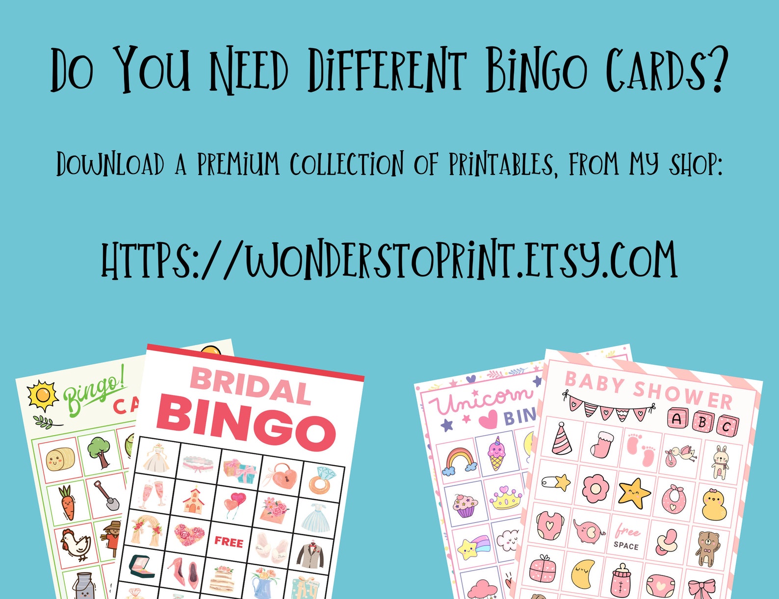 Ocean Bingo Cards With Sea Animal Friends, Printable Marine Life Party ...