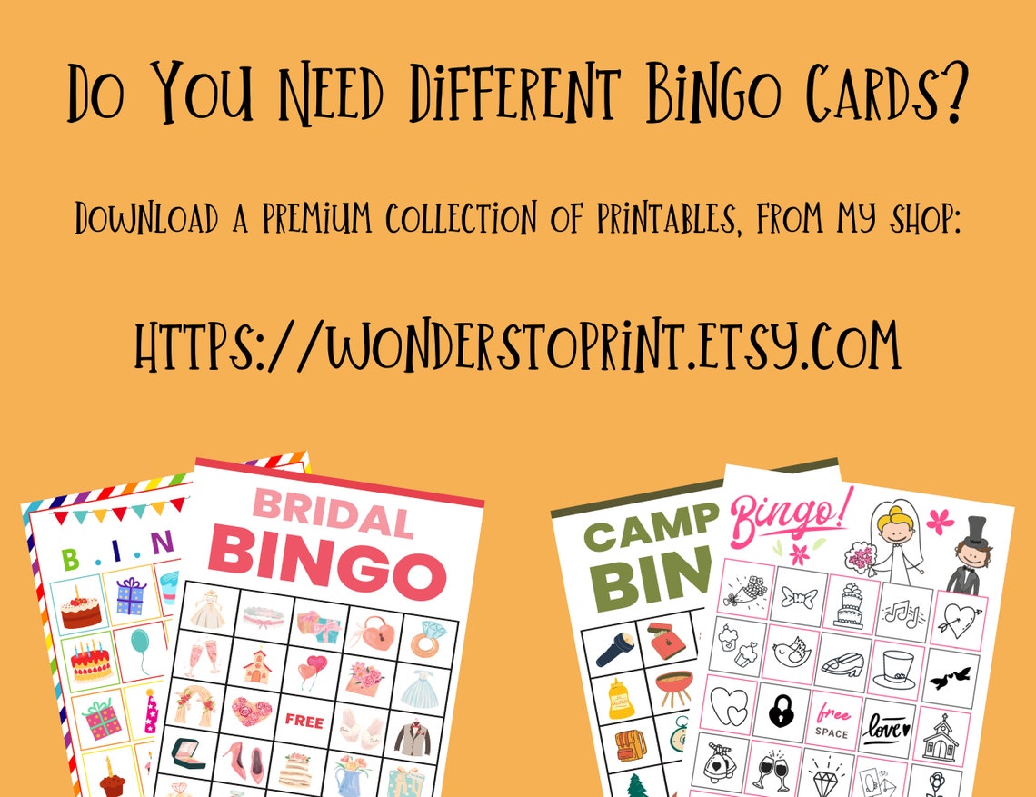 Kitty Cat Bingo Cards, Purrfectly Fun Kitten Activities Gift, Birthday ...