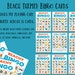 Beach Bingo Cards Printable Beachy-themed Party Game Fun - Etsy UK