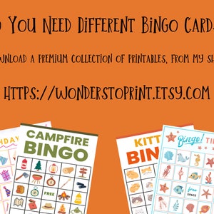 Printable Thanksgiving Bingo Cards, Festive Holiday Party Game, Fall ...