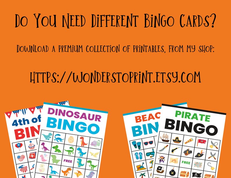 Halloween Bingo Cards, Printable Holiday Classroom Party Game, Spooky ...