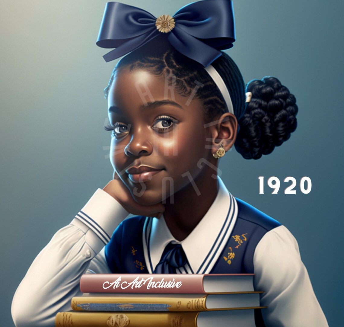 Printable Zeta Phi Beta Inspired Girl Wall Art / Sorority Girl ...