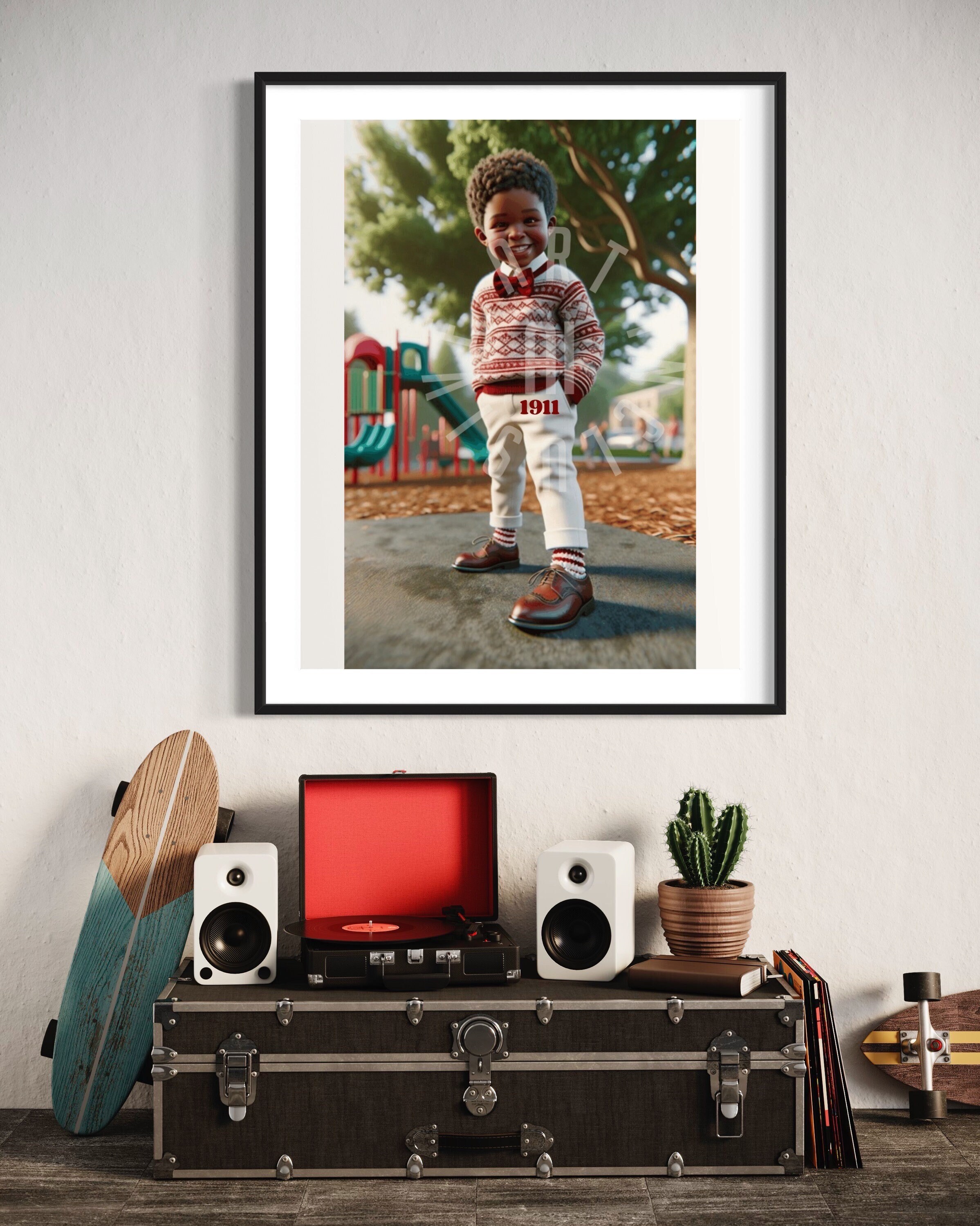 Printable Kappa Alpha Psi Inspired Wall Art / Fraternity Boy / African ...