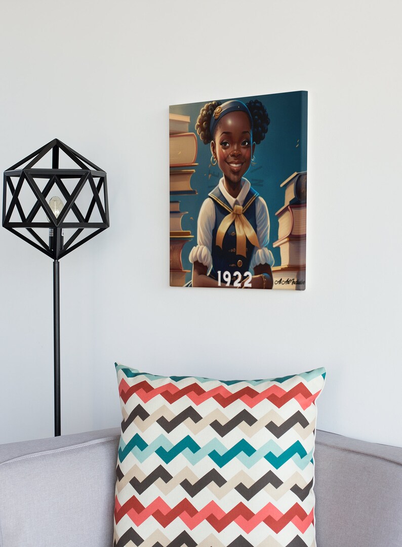 Printable Sigma Gamma Rho Inspired Girl Wall Art / Sorority - Etsy