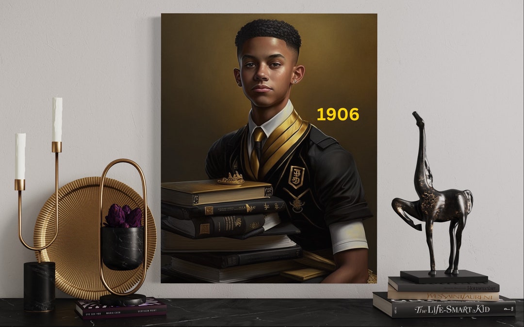 Printable Alpha Phi Alpha Inspired Boy Wall Art / Fraternity - Etsy