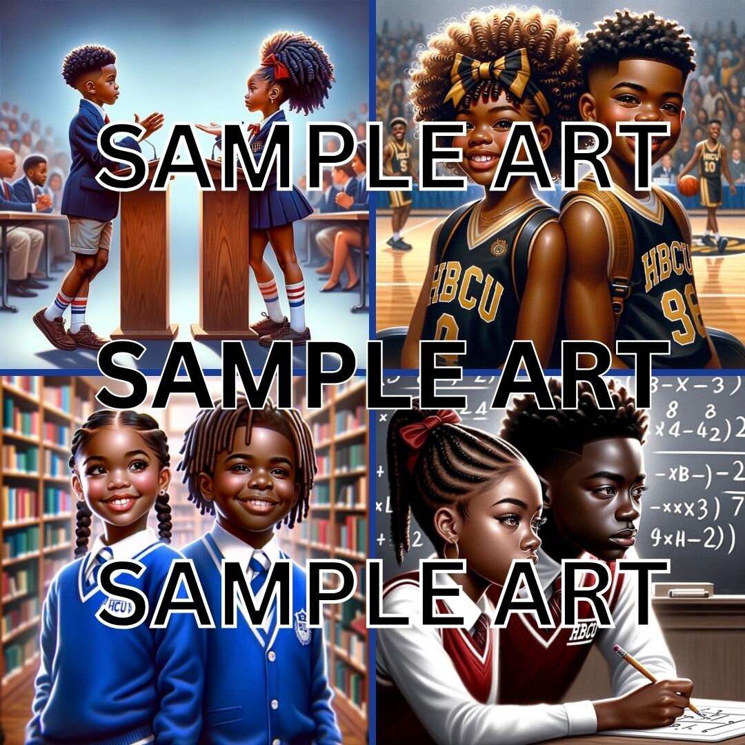 HBCU Kids Customizable Art Prompt Guide Infinite Creative Possibilities ...