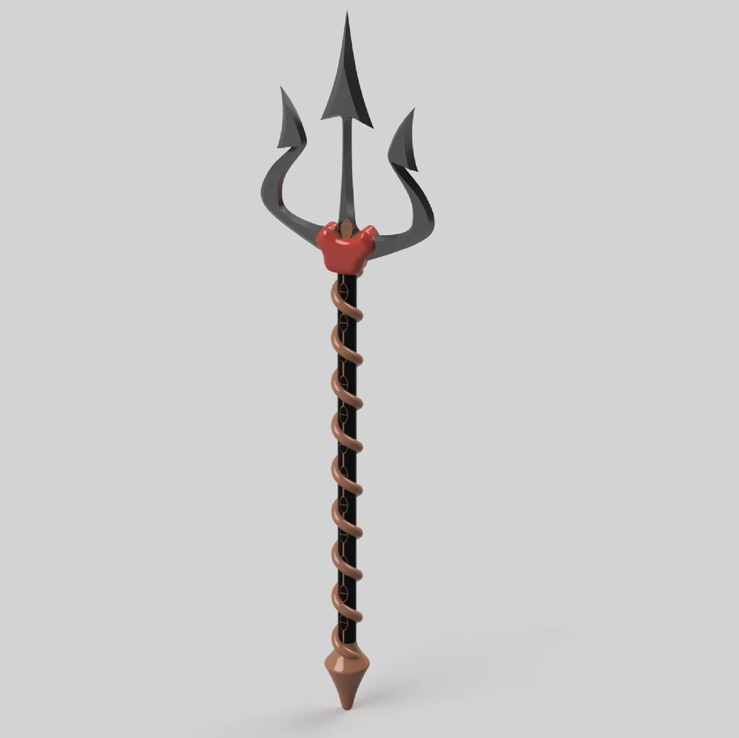 Charlie Morningstar's Trident Iconic Weapon Replica From Hazbin Hotel ...
