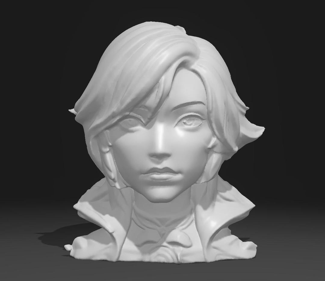 Luna Snow Bust 3D Model – Digital Download for 3D Printing - Etsy
