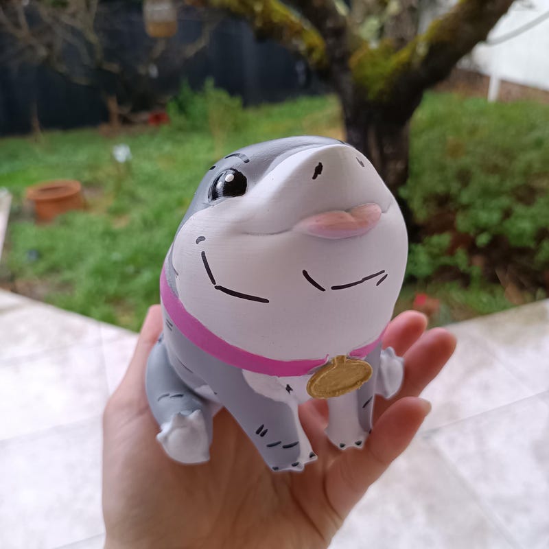 Jeff the Land Shark Statue - Etsy