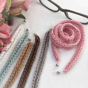 Cotton Glasses Strap Sunglasses Cotton Neck Lanyard Cord Eyewear Chain ...