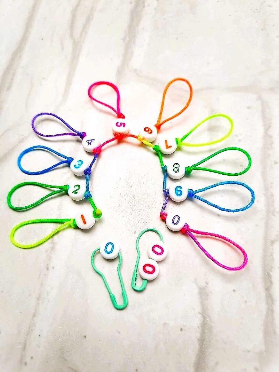 Row Counter Chain Row Counter for Knitting Numbered Row Counter ...