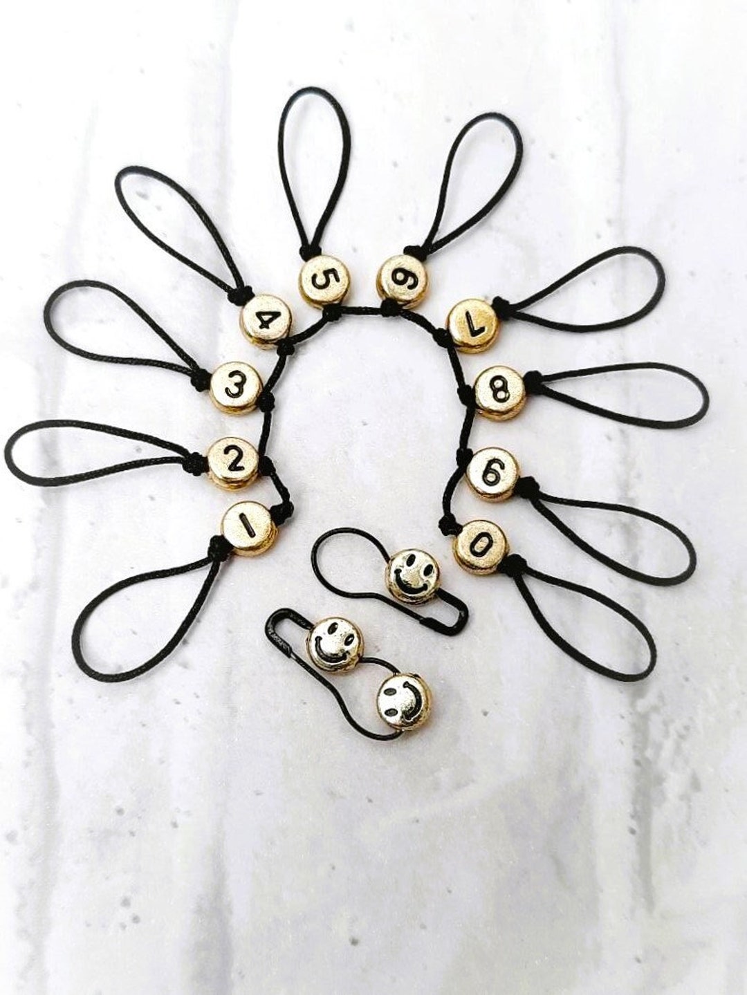 Chain Row Counter for Knitting, Row Counter, Numbered Row Counter ...