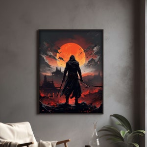 Anime Poster Download Ninja Gaming Setup Decor Gift Wall Art Home Decor ...