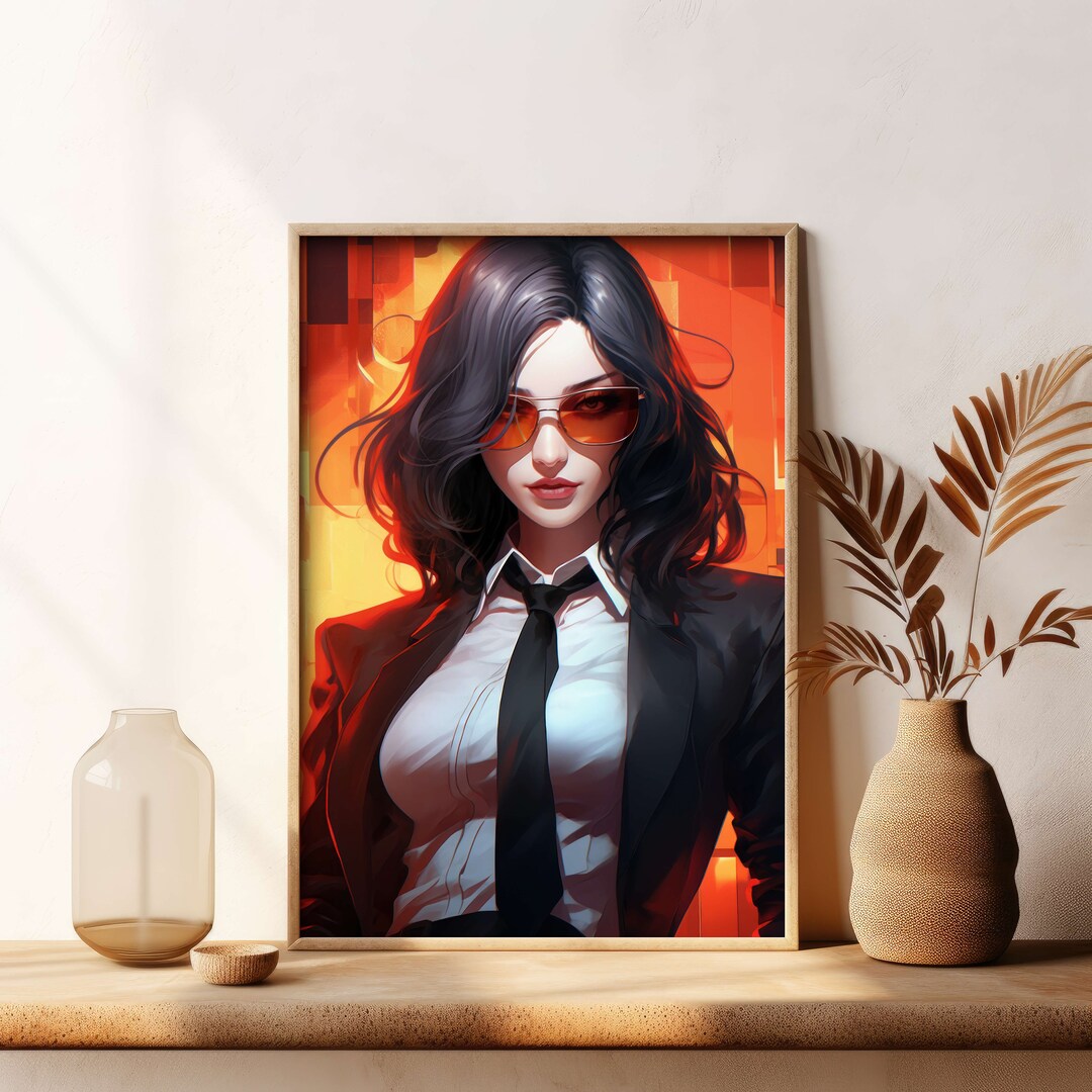 Top Secret Anime Waifu Poster Digital Prints Design Home Decor - Etsy