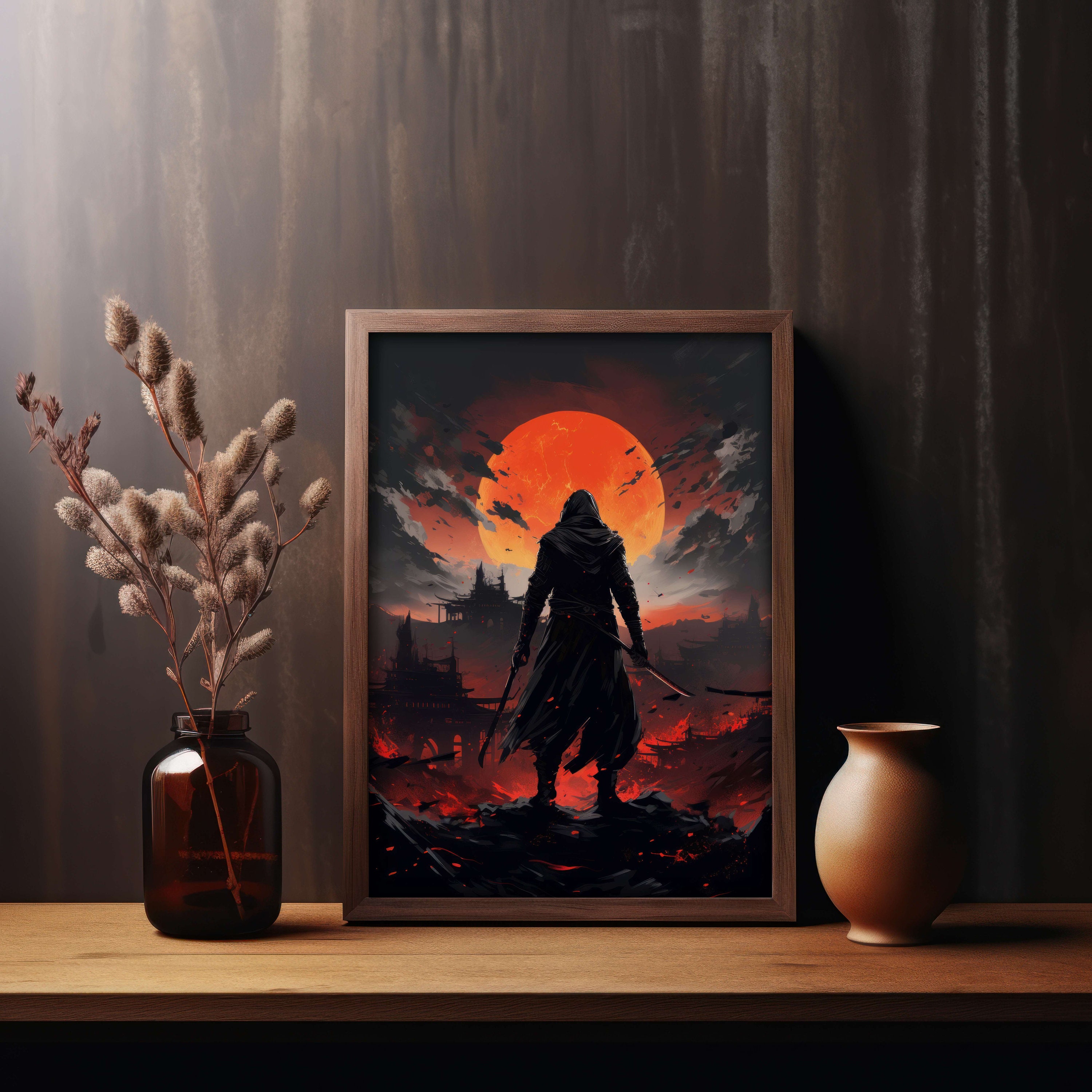 Anime Poster Download Ninja Gaming Setup Decor Gift Wall Art Home Decor ...