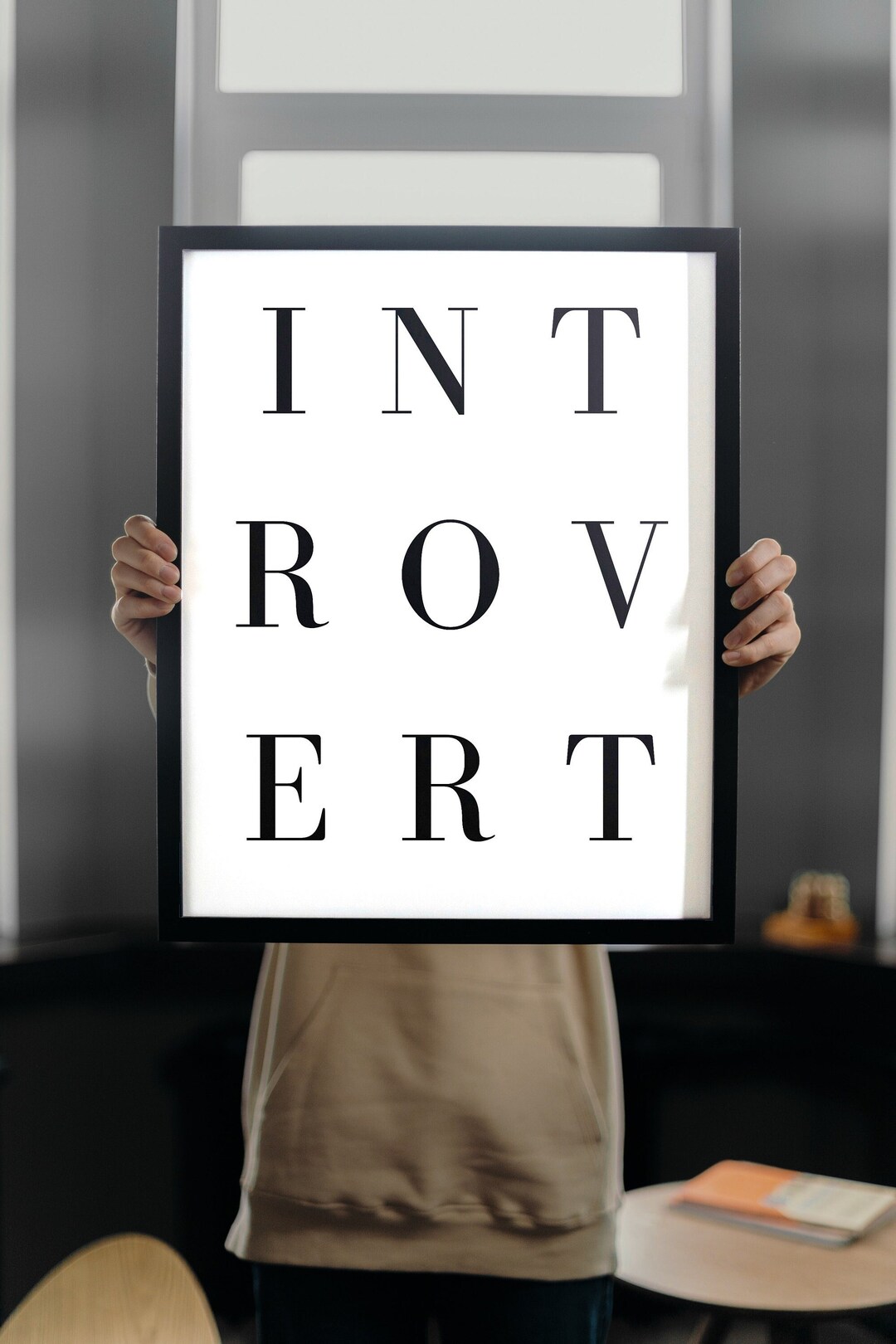 Poster Introvert Introvert Poster Matt - Etsy