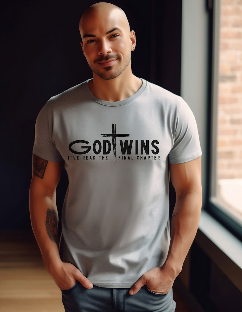God Wins Christian Shirts Scripture Tshirt - Plus Size Shirt Jesus ...