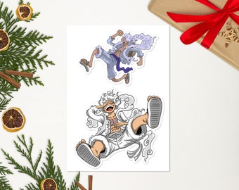 Luffy Gear 5 Sticker - Etsy