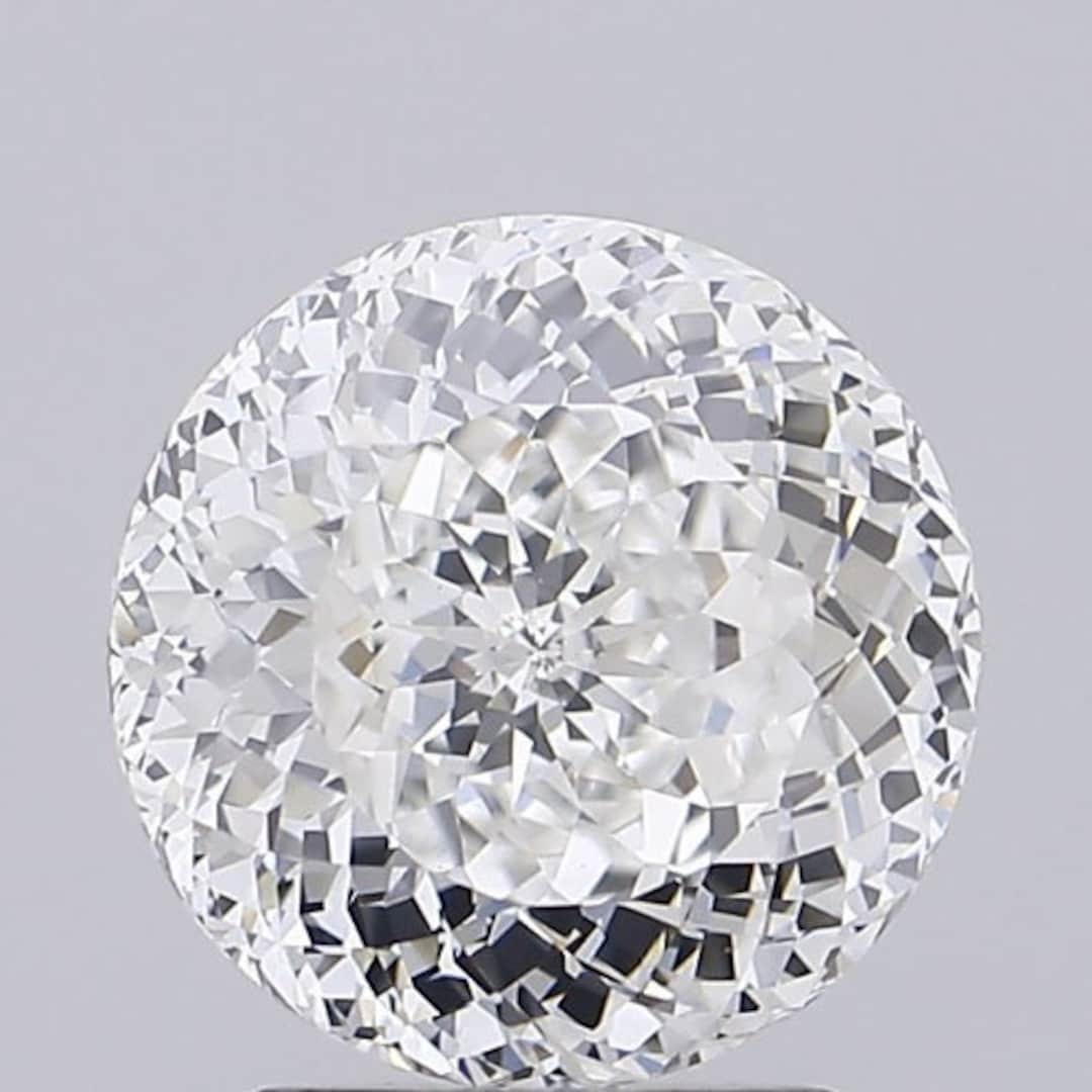 0.50cts Portuguese Cut Lab Created Diamond for Custom Engagement Ring ...
