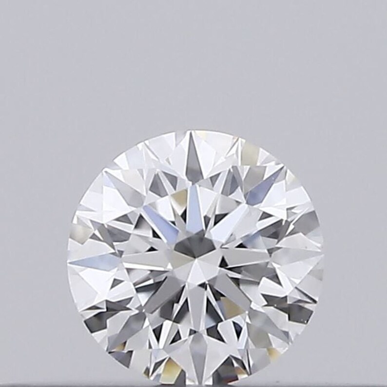 4 to 5mm Lab Grown Diamond Round Cut Diamond D VVS Loose Diamond for ...