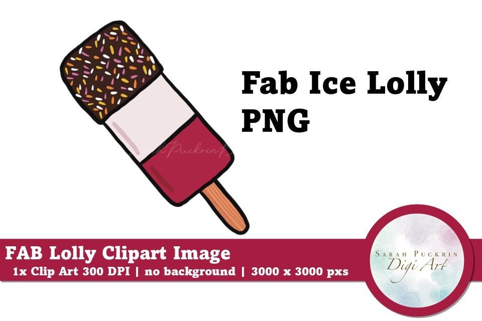 Fab Lolly Icelolly Ice Lolly Icecream Clipart Image PNG No Background ...