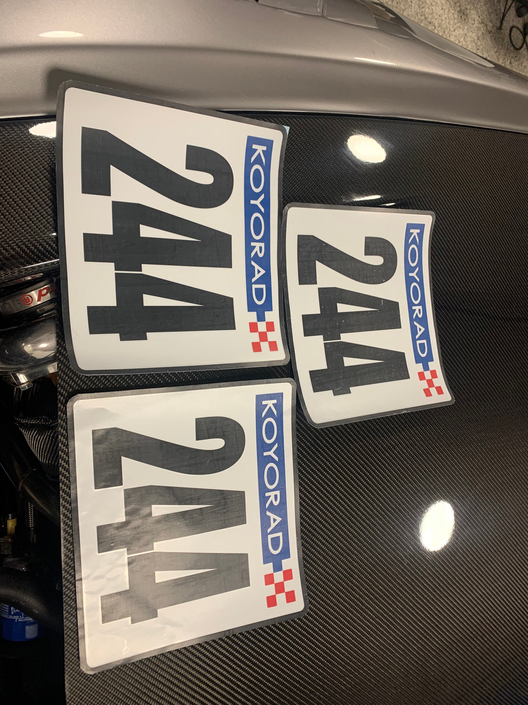 Race Car Number Cards Magnetic Vinyl - Etsy