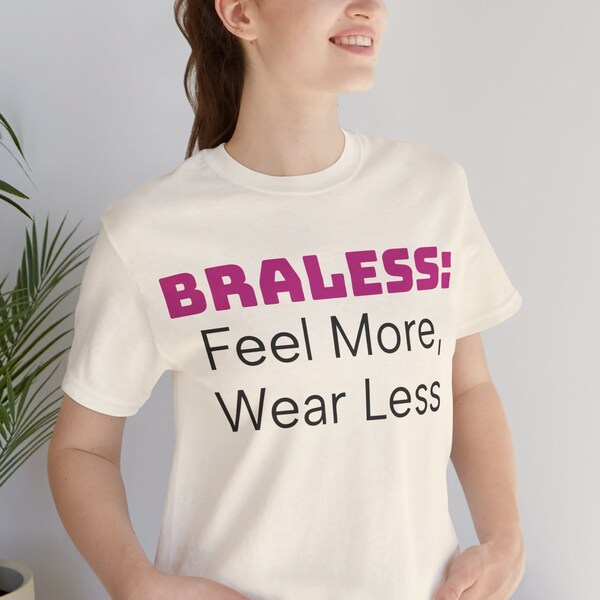 Braless Tshirt - Etsy