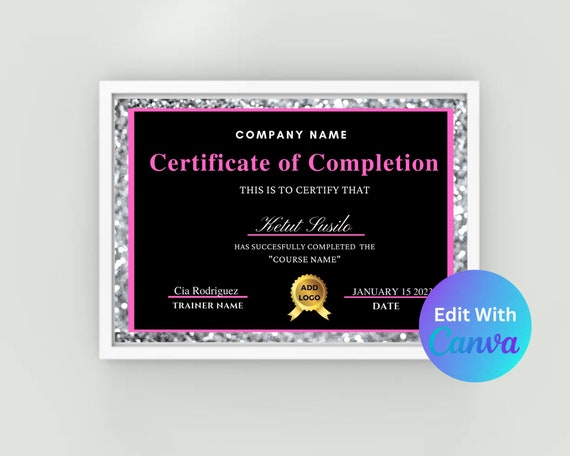 Printable Cia Certificates