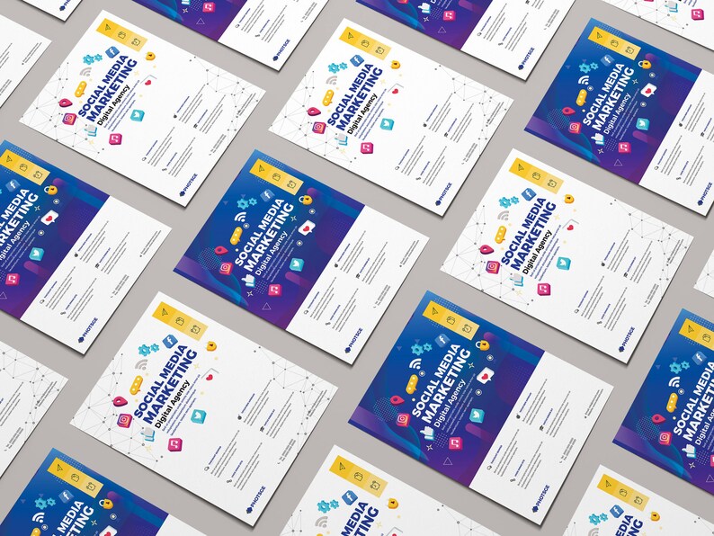 Social Media Flyer, SEO Flyer, Social Media Marketing Flyer, Promotion ...