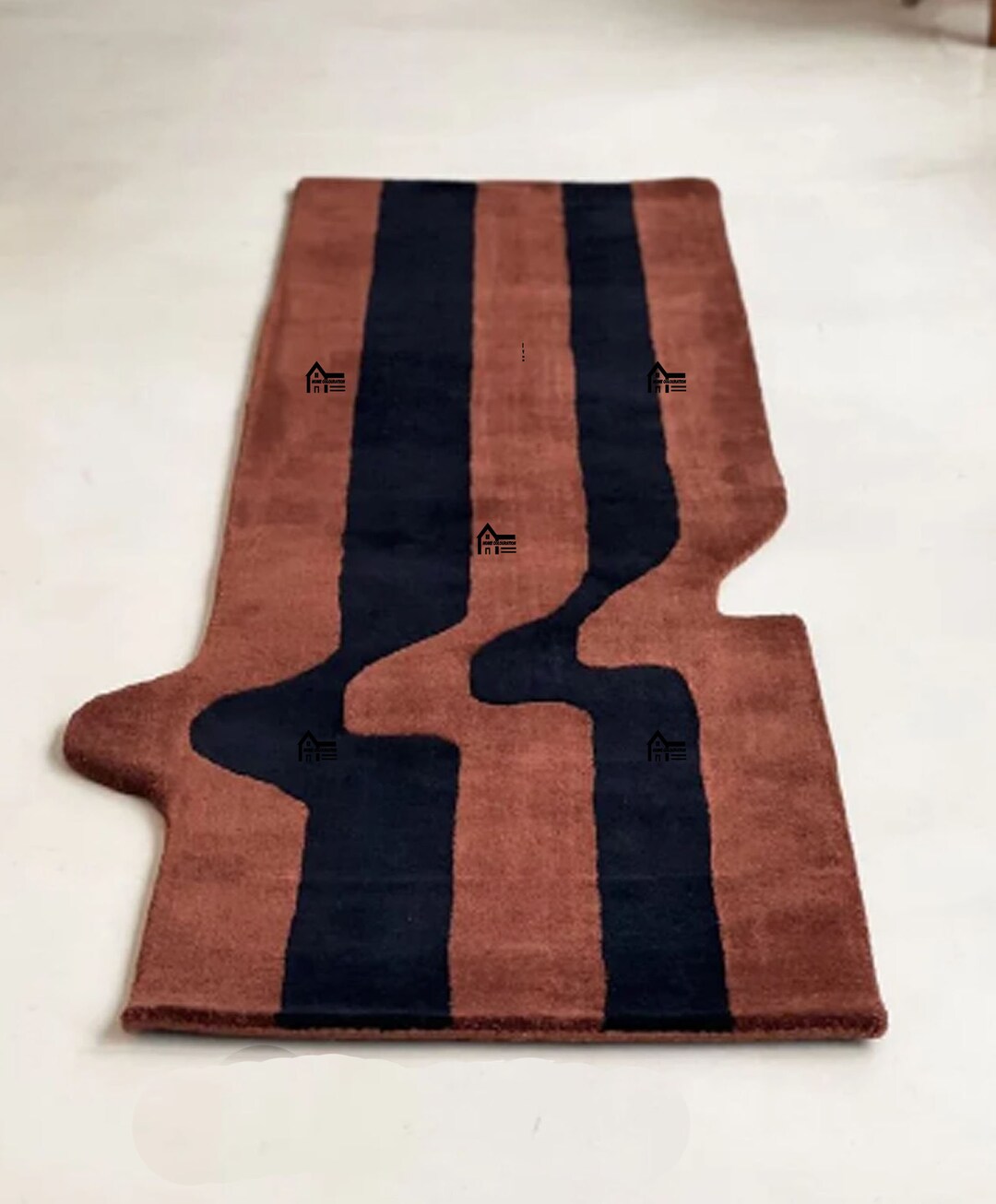 Melting Runner Hand Tufted Rug New Design and Custom Woolen Rug for ...