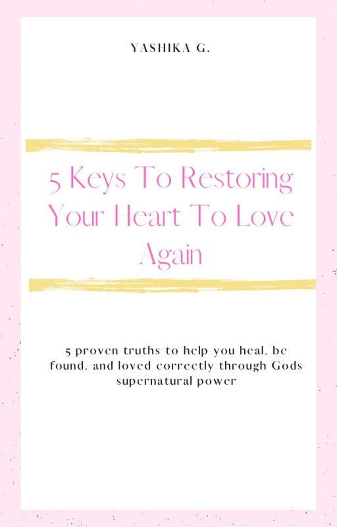 5 Keys to Restoring Your Heart to Love Again - Etsy