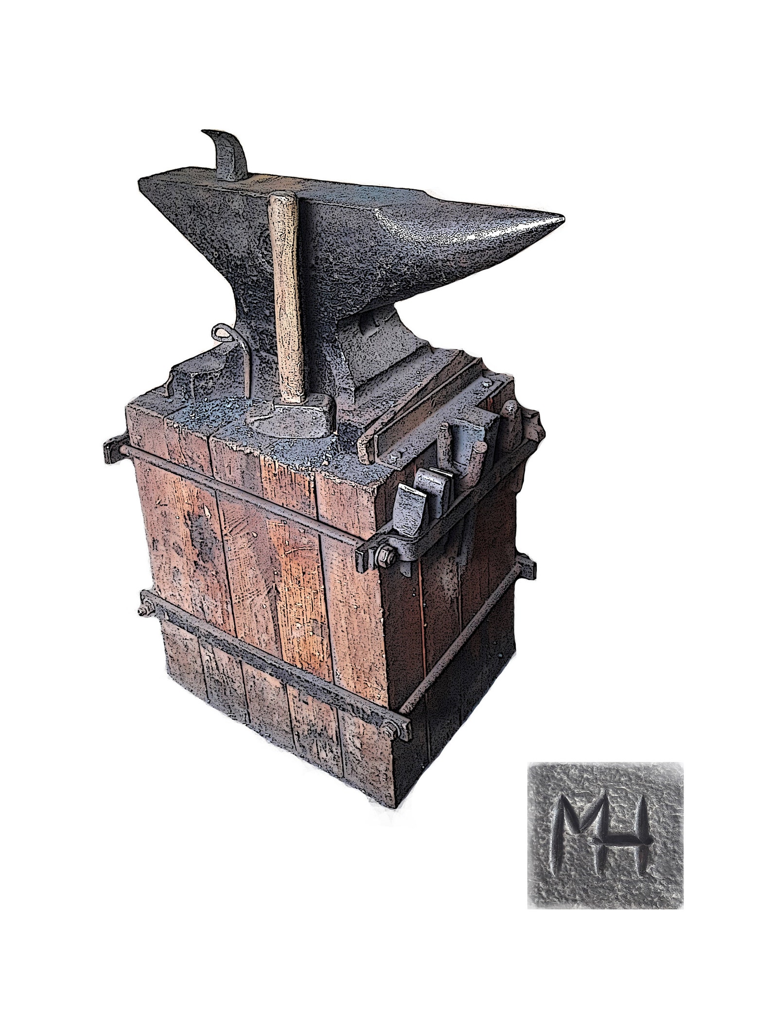 Hand Forged Iron Sculpture Scorpion, Unique Piece of Metal Art ...