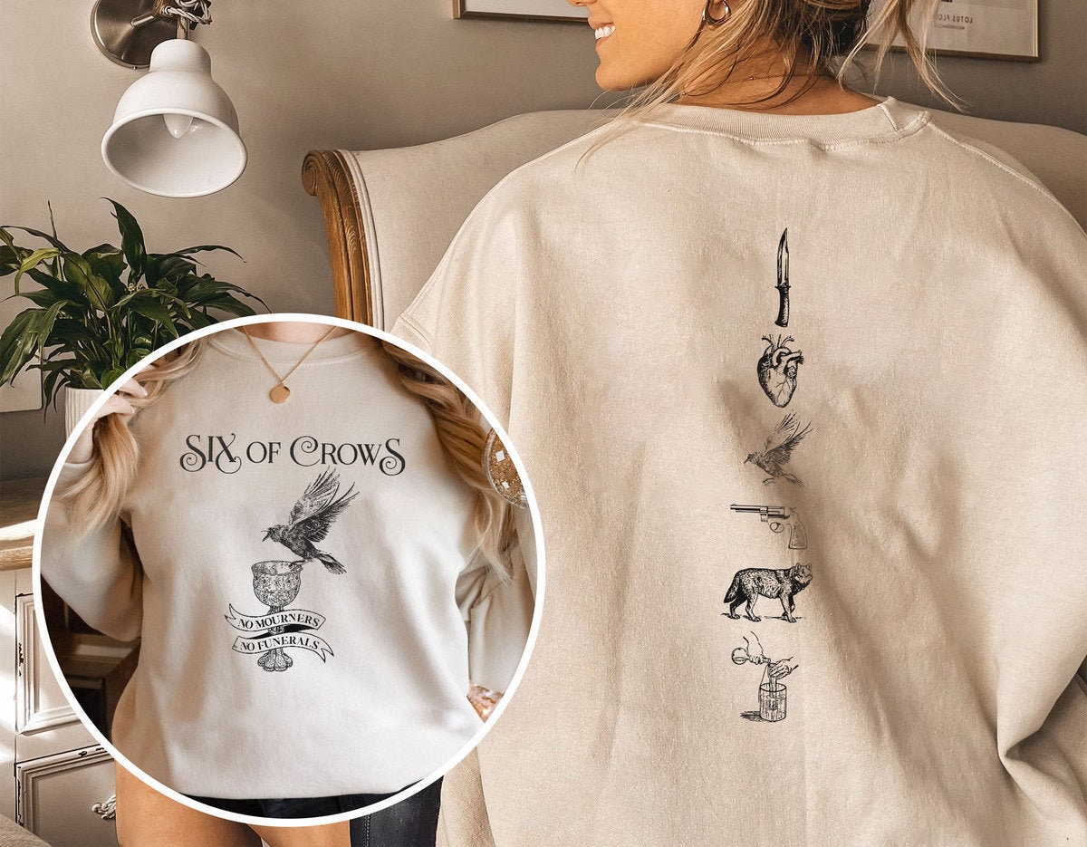 Six of Crows Double Sided Crewneck Sweatshirt/T-shirt ,Shadow and Bone ...