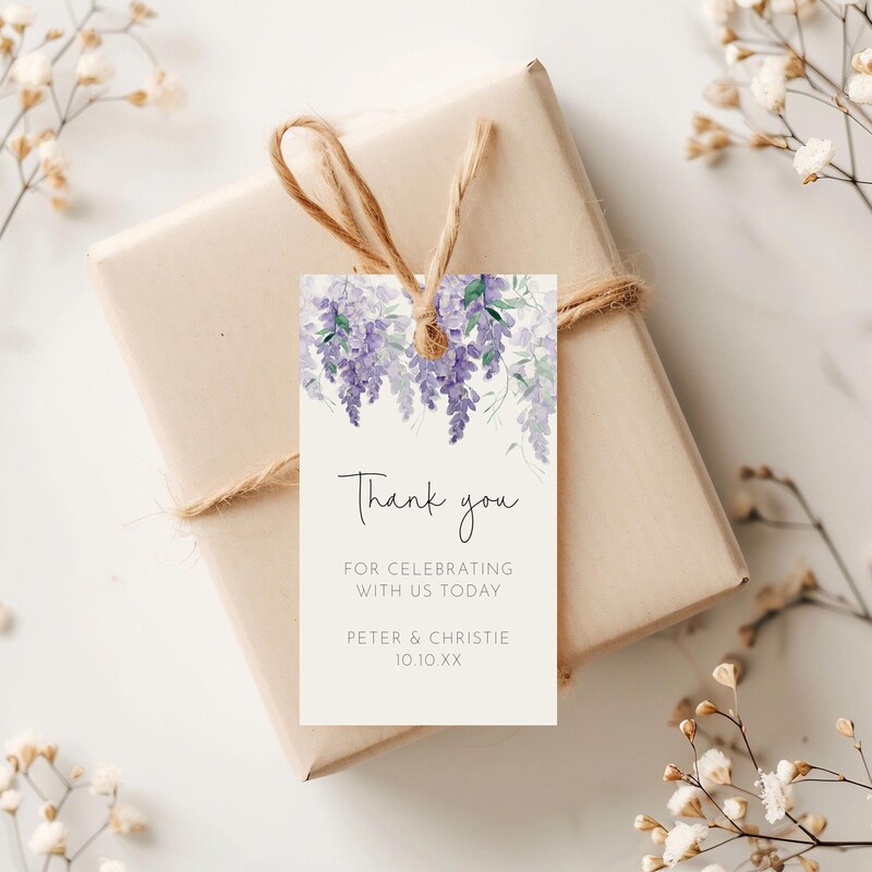 Purple Tags - Etsy