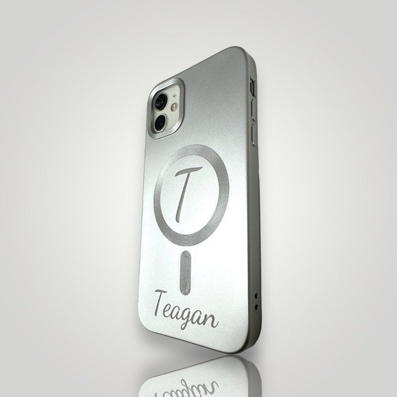 Custom Silver Phone Case - Etsy