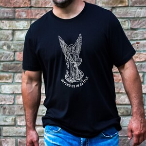 St. Michael Shirt, Catholic Gift, Catholic Shirt for Men, Catholic Men ...