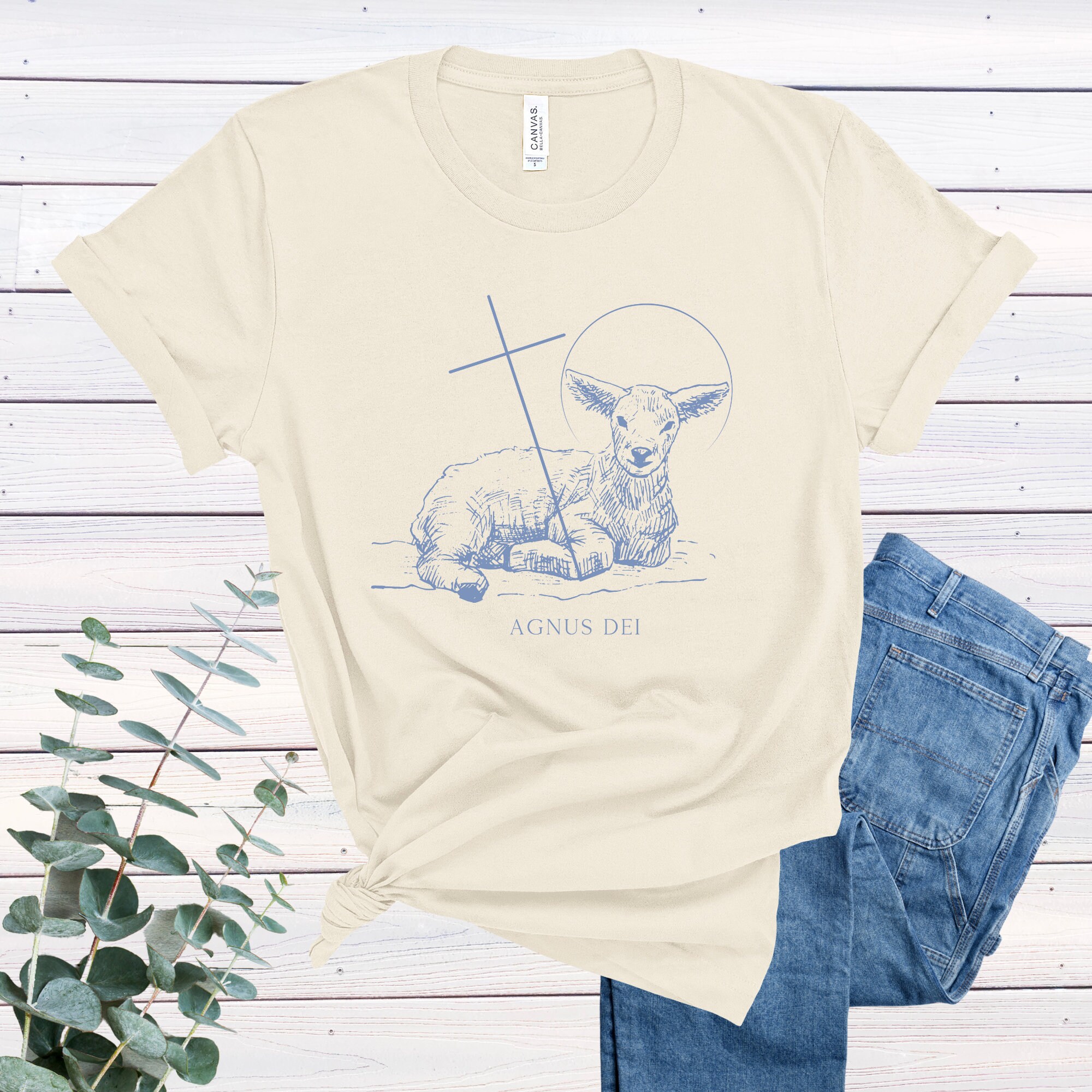 Agnus Dei Shirt, Catholic Gift, Catholic Shirt, Catholic Mom Gift, Gift ...
