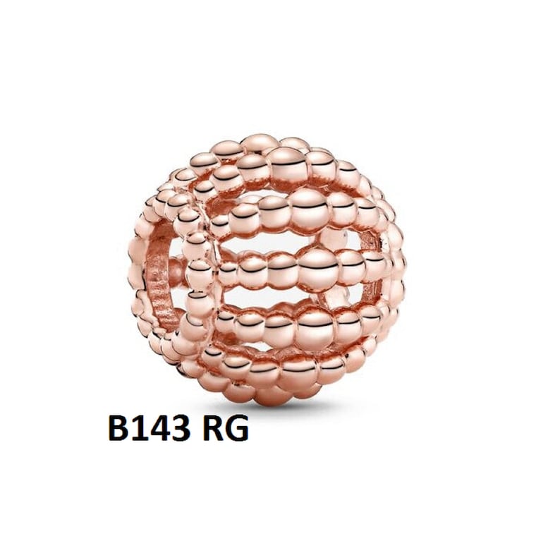 Rose Gold Charms for Pandora Bracelet, 925 Sterling Silver Infinity ...