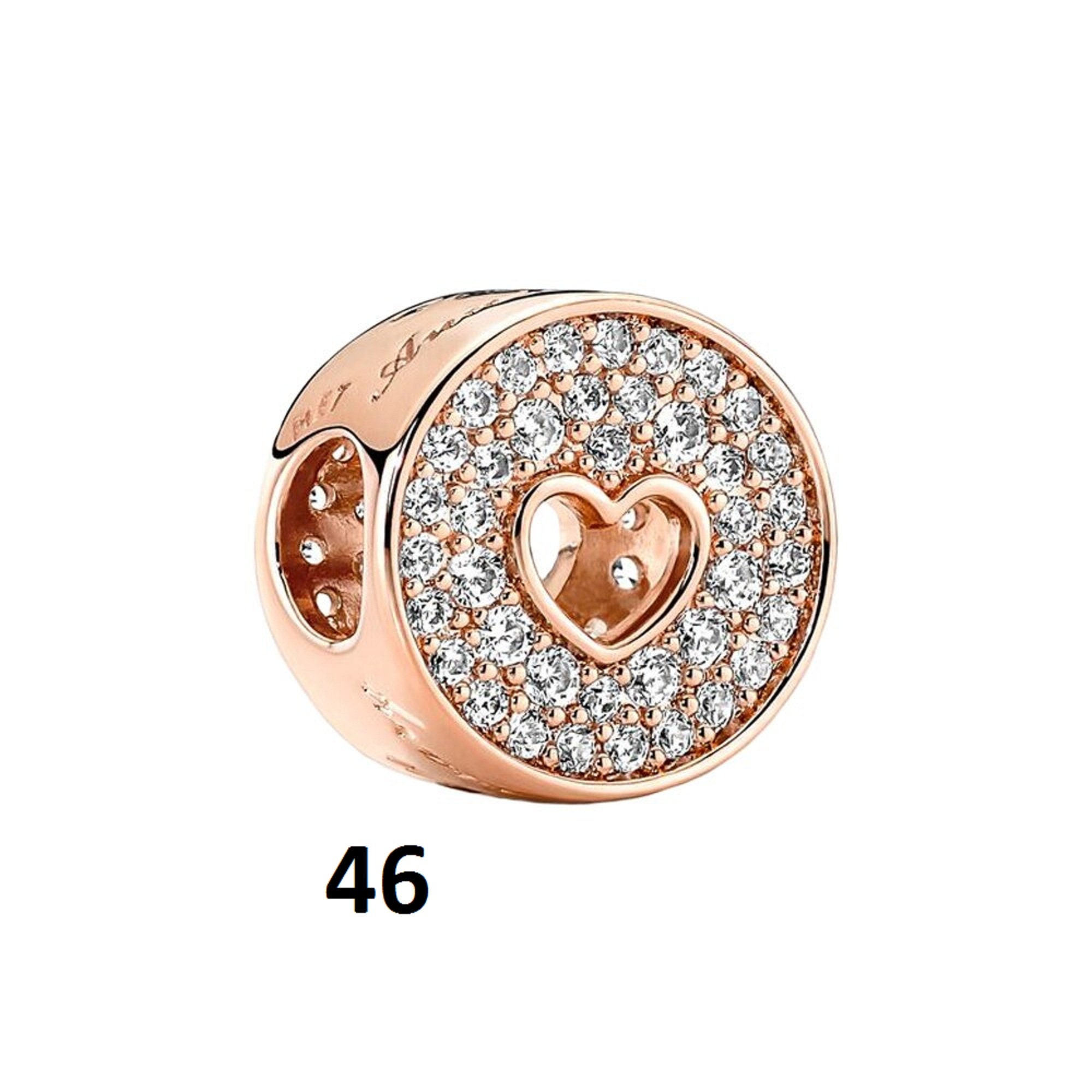 Nan pandora charm rose gold store