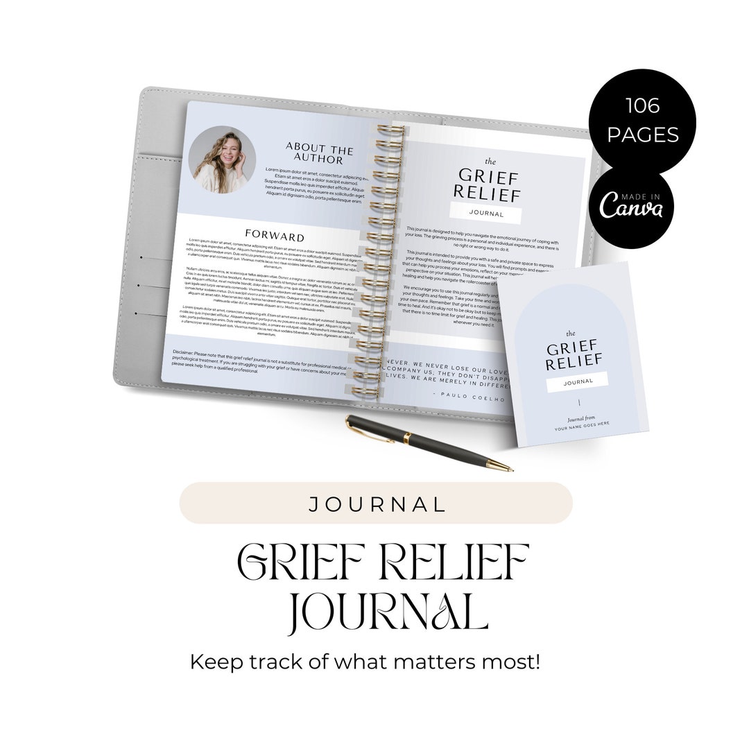 Anxiety Relief Journal Emotional Regulation Guided Journals for Women ...