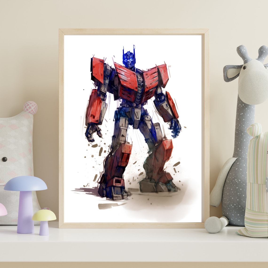 Optimus Prime Svg Cricut Images Kids Wall Art Kids Art - Etsy